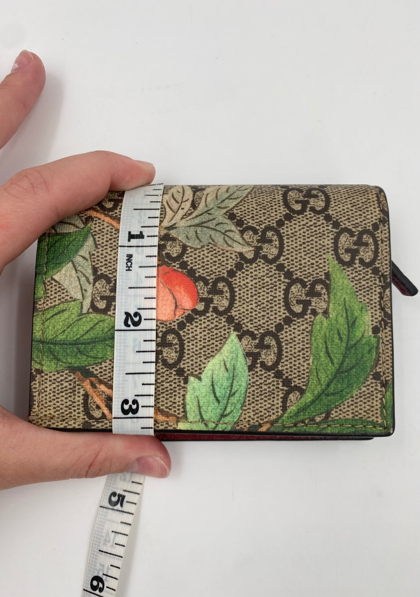 Gucci GG Supreme Monogram Tian wallet zpe – Pretty In Patina